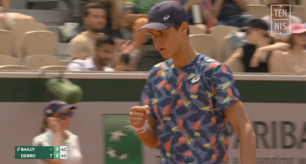 Grand espoir du tennis, Gabriel Debru fait le bilan de son année